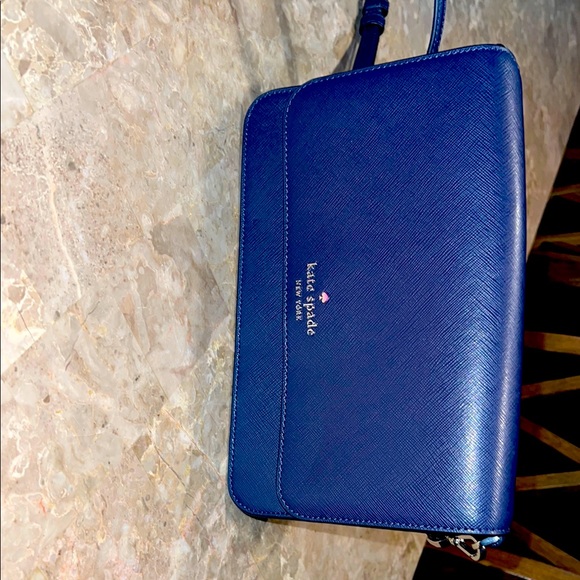 kate spade | Bags | Kate Spade Royal Blue Leather Bag | Poshmark